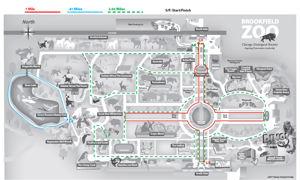 Chicago Zoological Society - Zoo Maps
